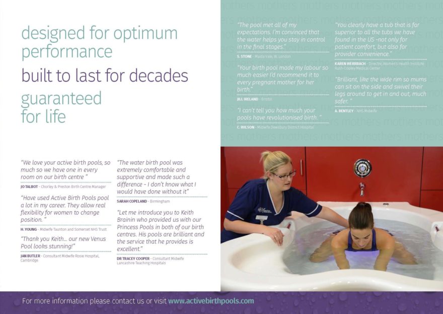 Labouring women who used a birthing pool in obsteric units in Italy: prospective observational ...